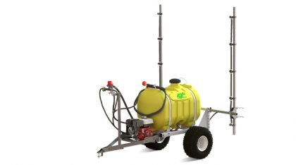 Double Reel Plastic Mulch Lifter/Wrapper | CropCare®