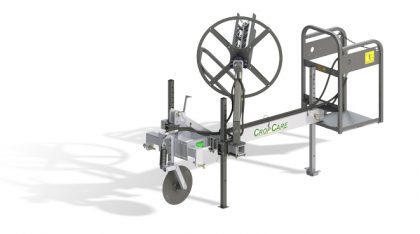 Double Reel Plastic Mulch Lifter/Wrapper | CropCare®